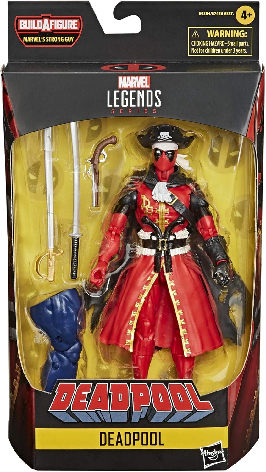 Marvel Hasbro Legends Series 6-inch Deadpool Collection Deadpool Action ...