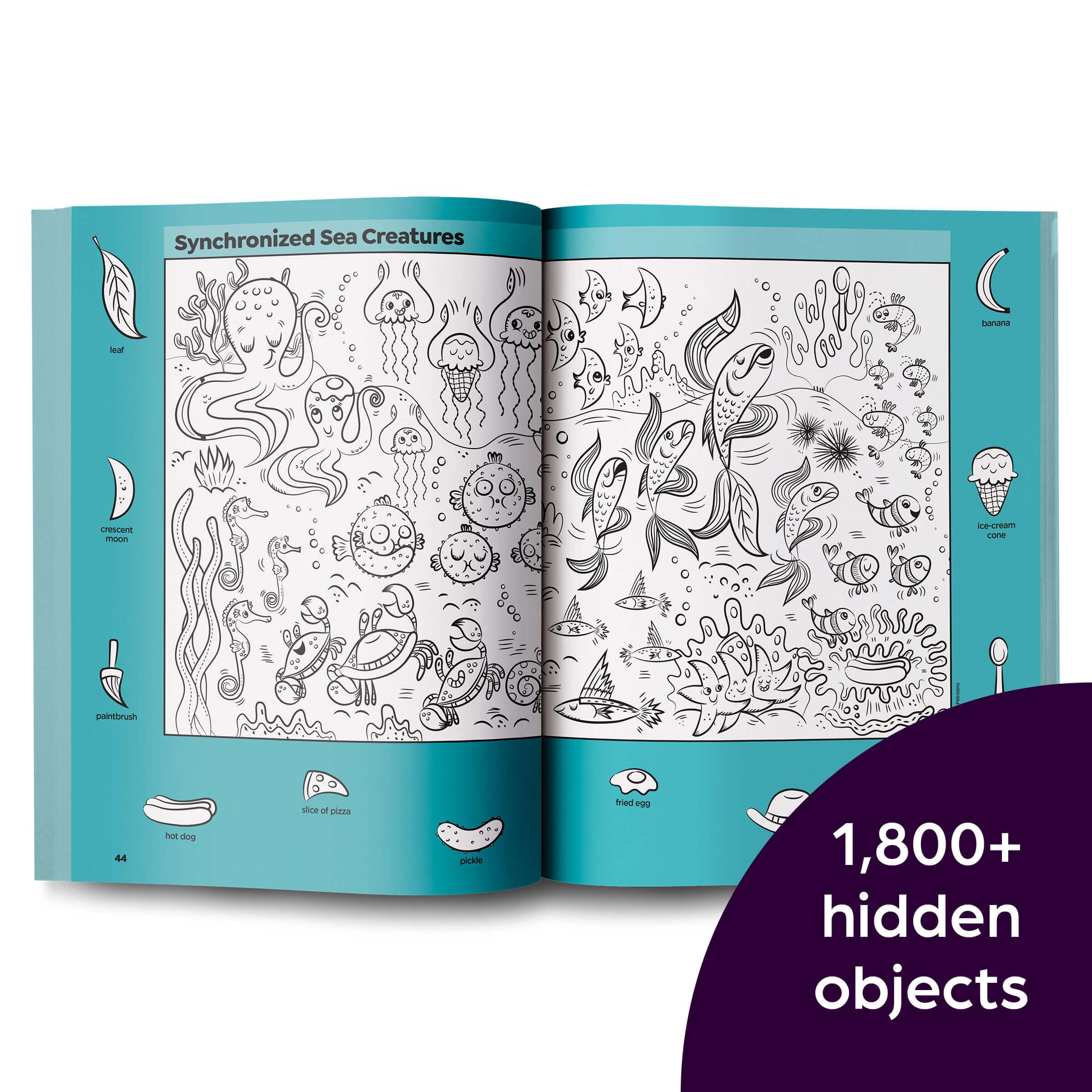 Mua Ocean Puzzles: Over 100 Search and Find Puzzles with Sea Creatures ...