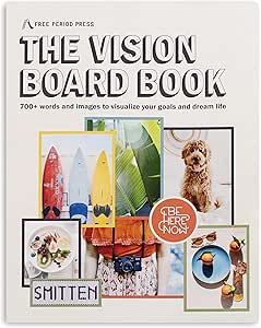 Amazon.com: Free Period Press Vision Board Book, 700+ Words & Images in ...