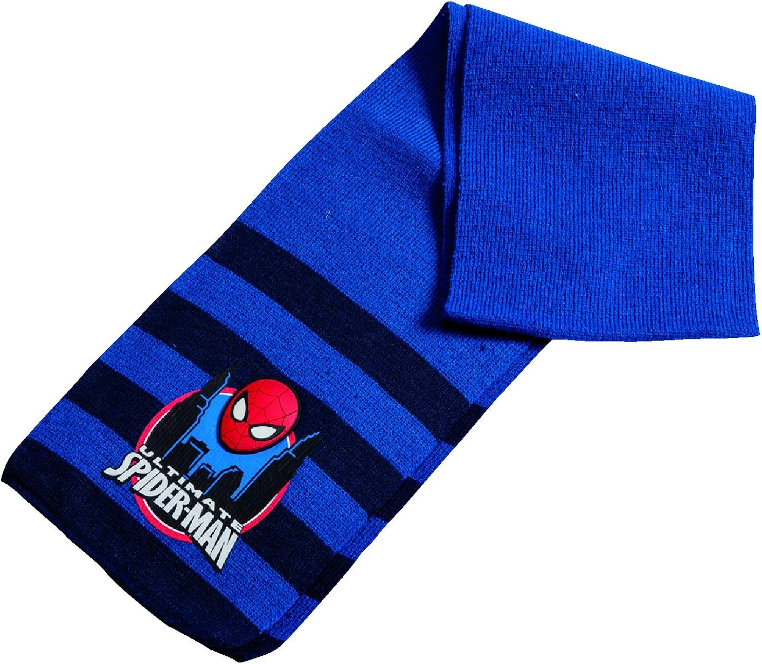 Spiderman Official Licensed Blue & Black Scarf - Licensed Marvel Comics ...