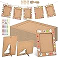 Amazon.com - Kraft Paper Photo Frame 4x6-140Pcs Kraft Paper Photo ...