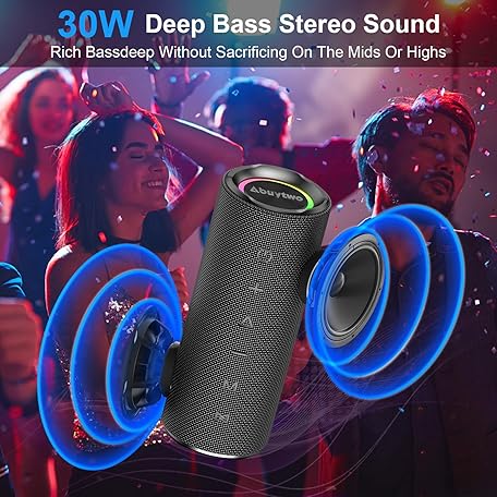 Mua Abuytwo Music Box Bluetooth Speaker - IPX7 Waterproof Portable with ...