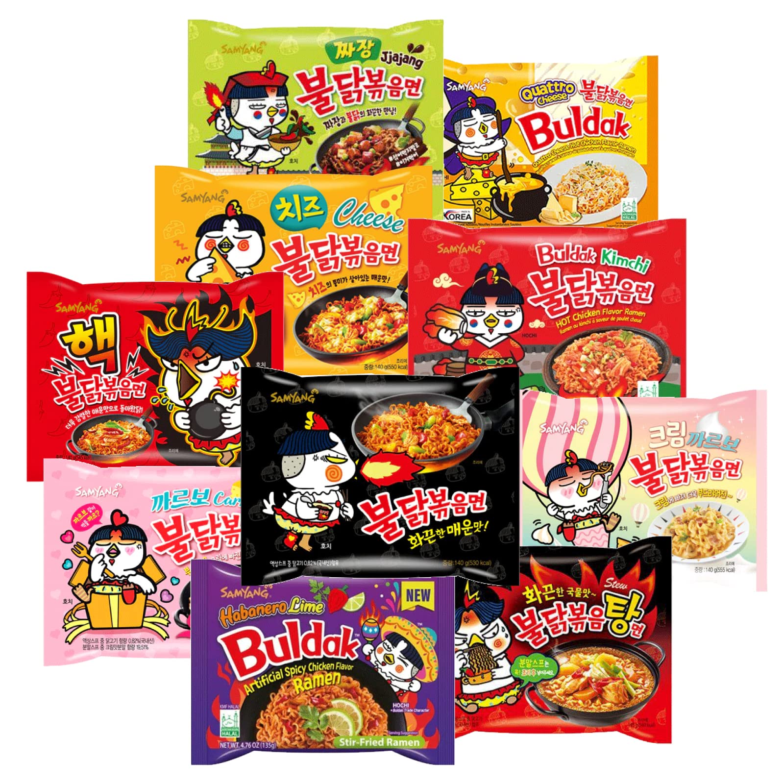 Mua DYNAMART Samyang Buldak Chicken Stir Fried Ramen Korean Ramen (10 ...