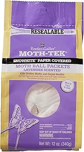 Amazon.com: Reefer-Galler Moth-Tek Snowhite Lavender Scented Moth Ball ...