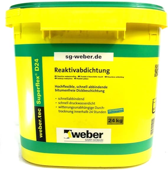 weber.tec Superflex D 24 Kombigebinde, 24 kg: Amazon.de: Baumarkt
