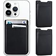 Amazon.com: Fulgamo Sticky Wallet, 2Pack Phone Card Holder for Case ...