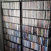 Atlantic 3020 Maxsteel 432 CD/228 DVD/114 VHS/ 8-Tier Media Rack (Black ...