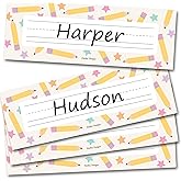 Amazon.com: Desk Name Tags for Classroom -25 Student Name Plates for ...