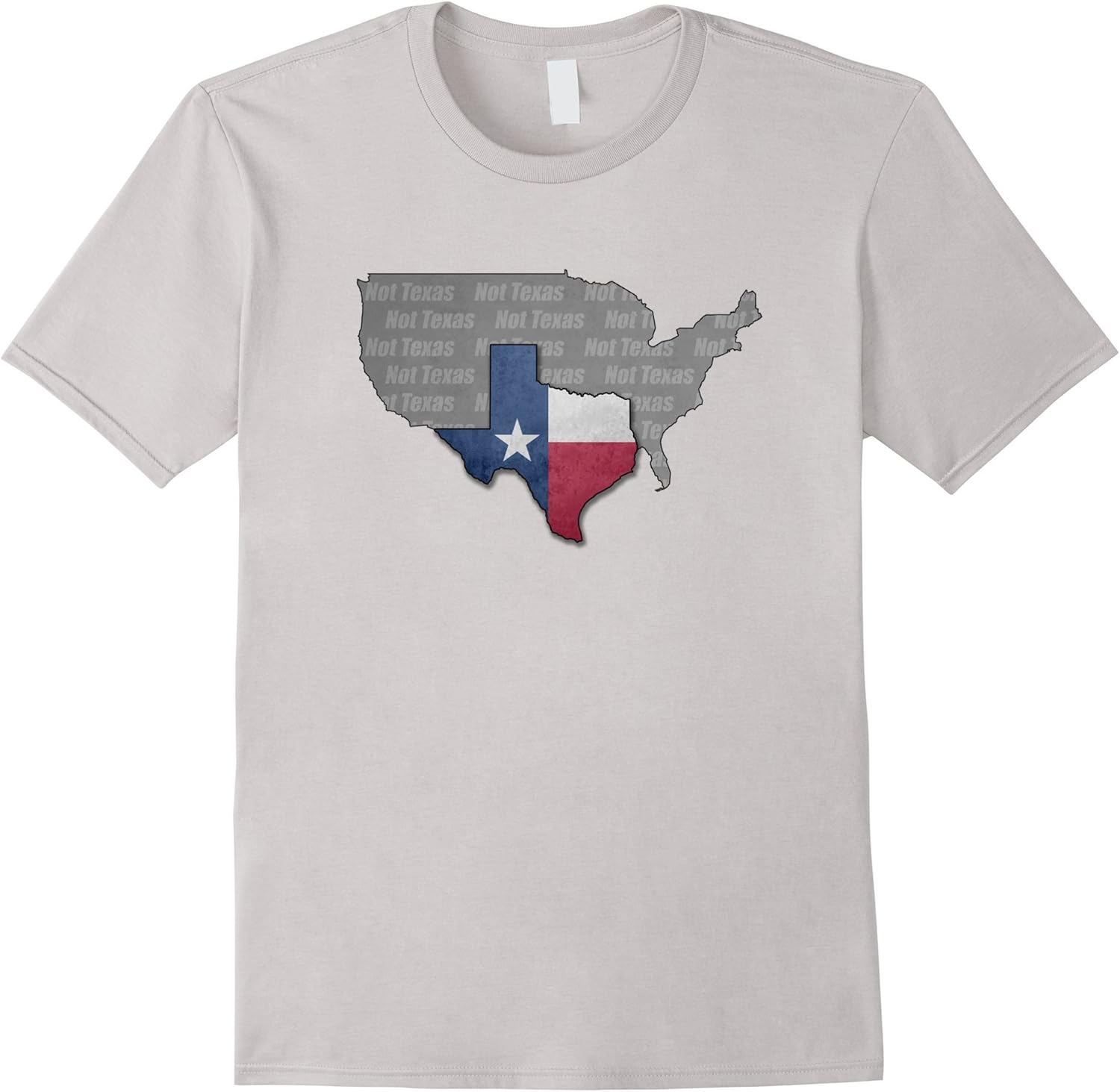 Amazon.com: Texas Not Texas State Of Texas Flag T-Shirt: Clothing