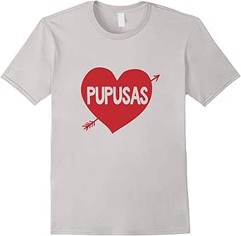 Heart Pupusas T Shirt I Love Pupusa Tee : Amazon.ca: Clothing, Shoes ...