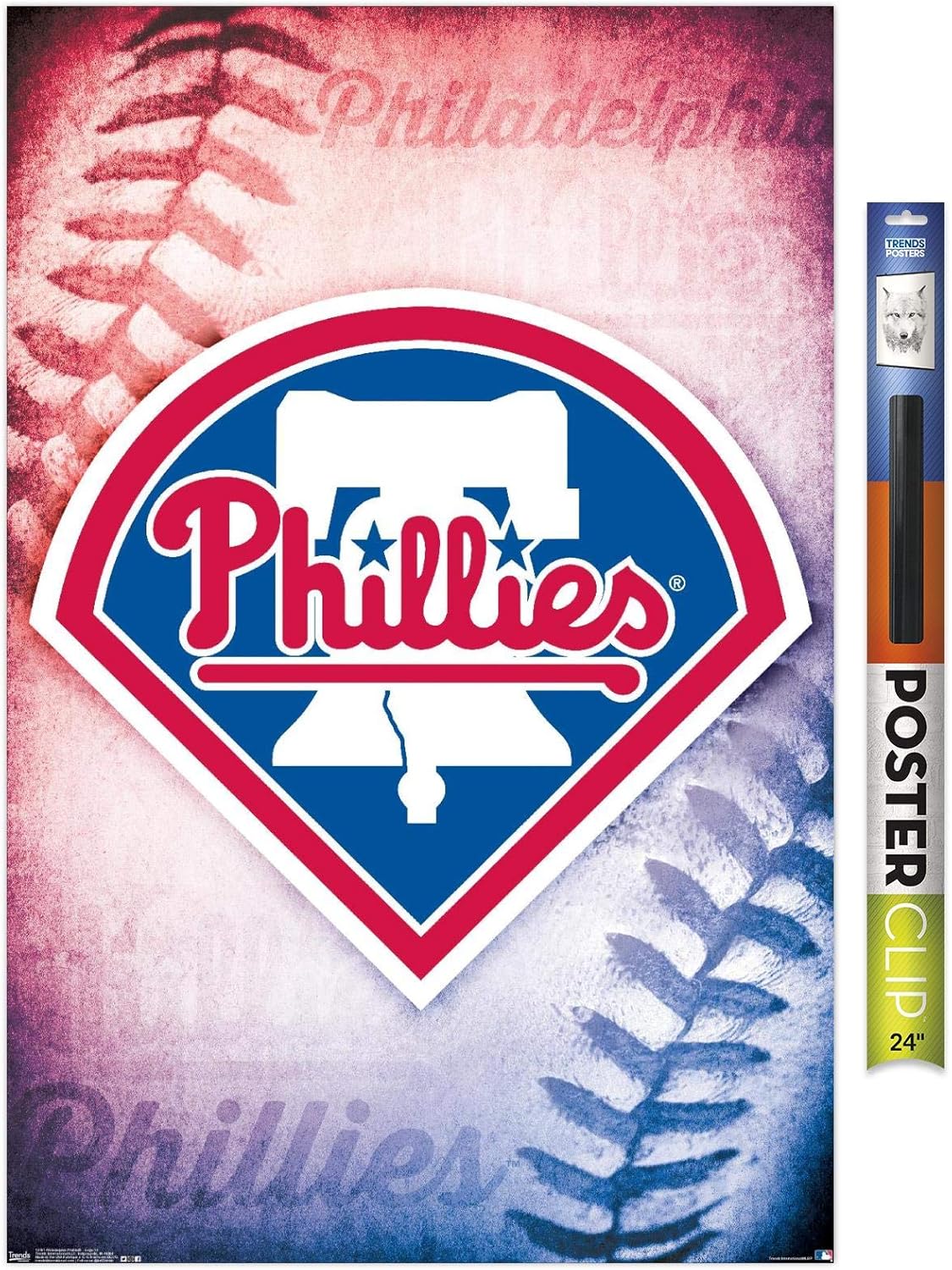 Amazon.com: Trends International MLB Philadelphia Phillies - Logo 14 ...