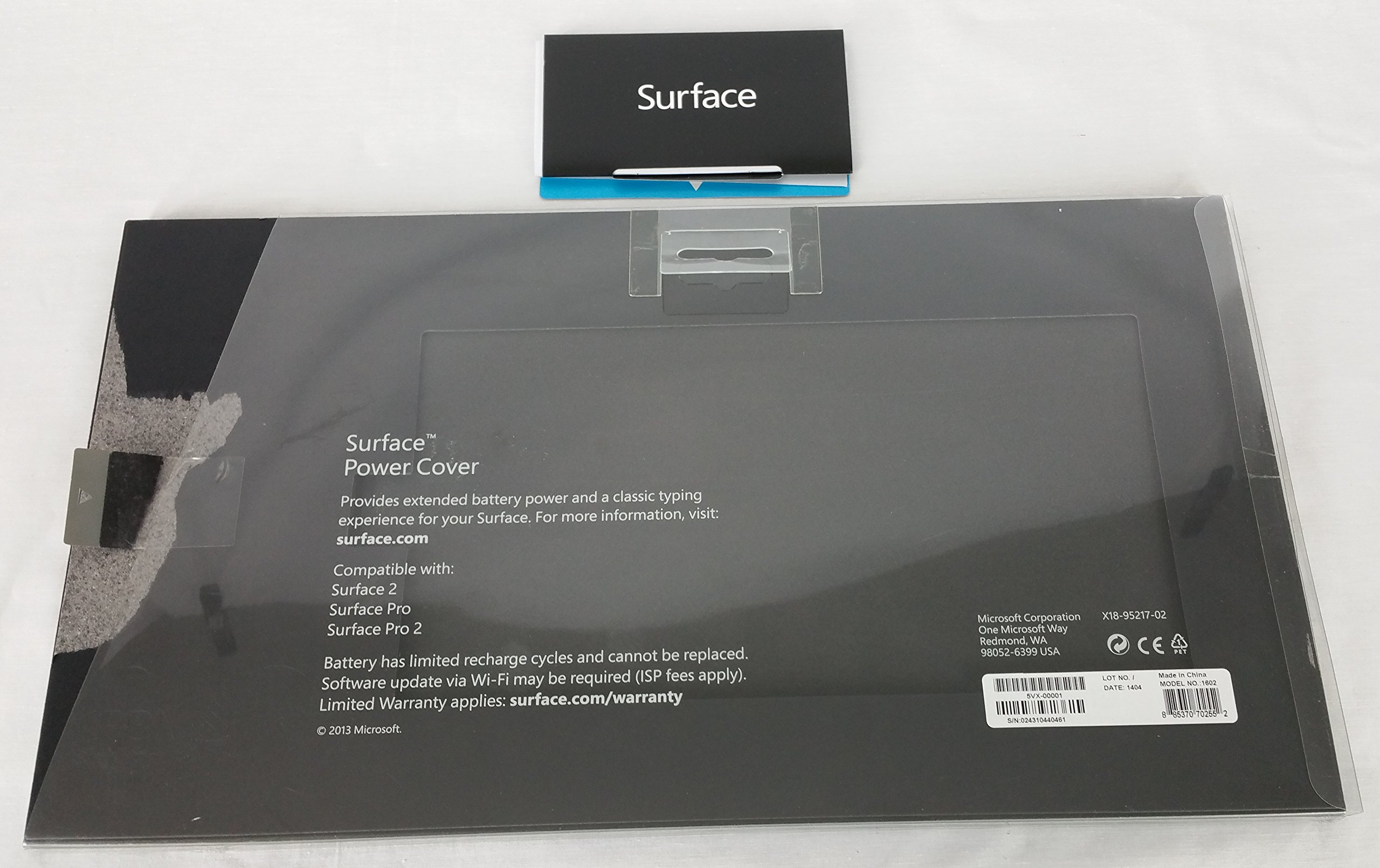 Mua Microsoft Power Cover Grey Surface 2 trên Amazon Mỹ chính hãng 2024 ...