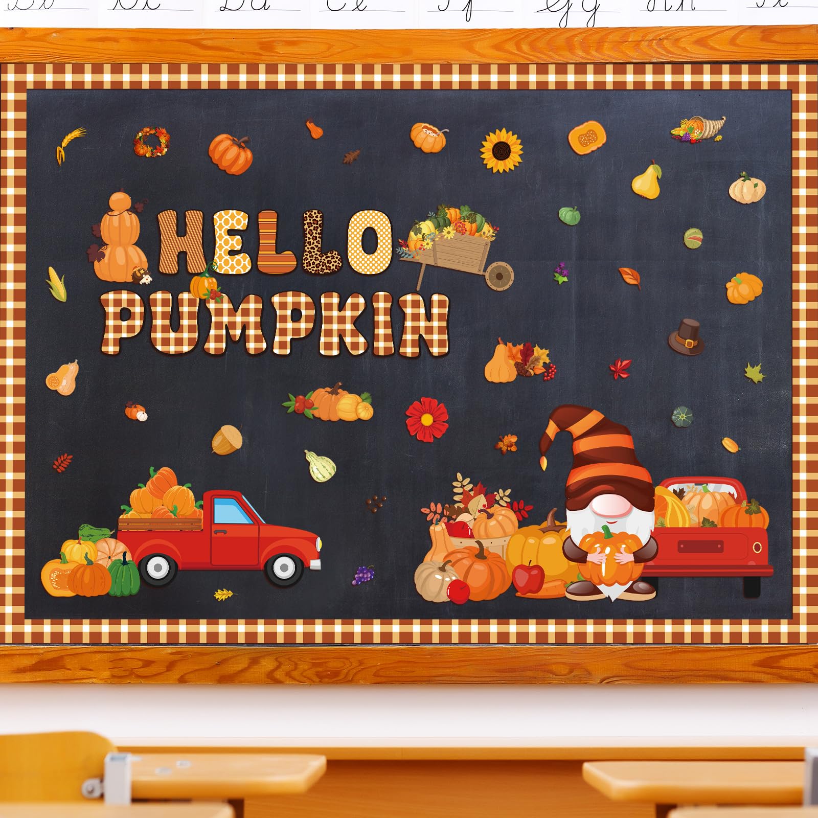 Motiskyy 81 Pcs Fall Thanksgiving Classroom Bulletin Board Decoration ...