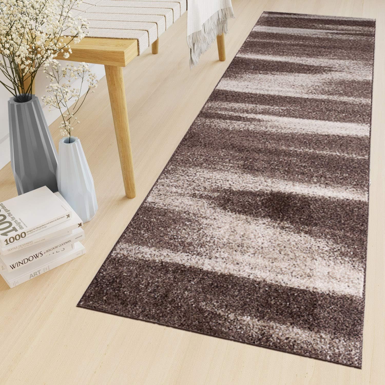 Amazon.de: Tapiso Sari Teppich Läufer Meterware Wohnzimmer Schlafzimmer ...