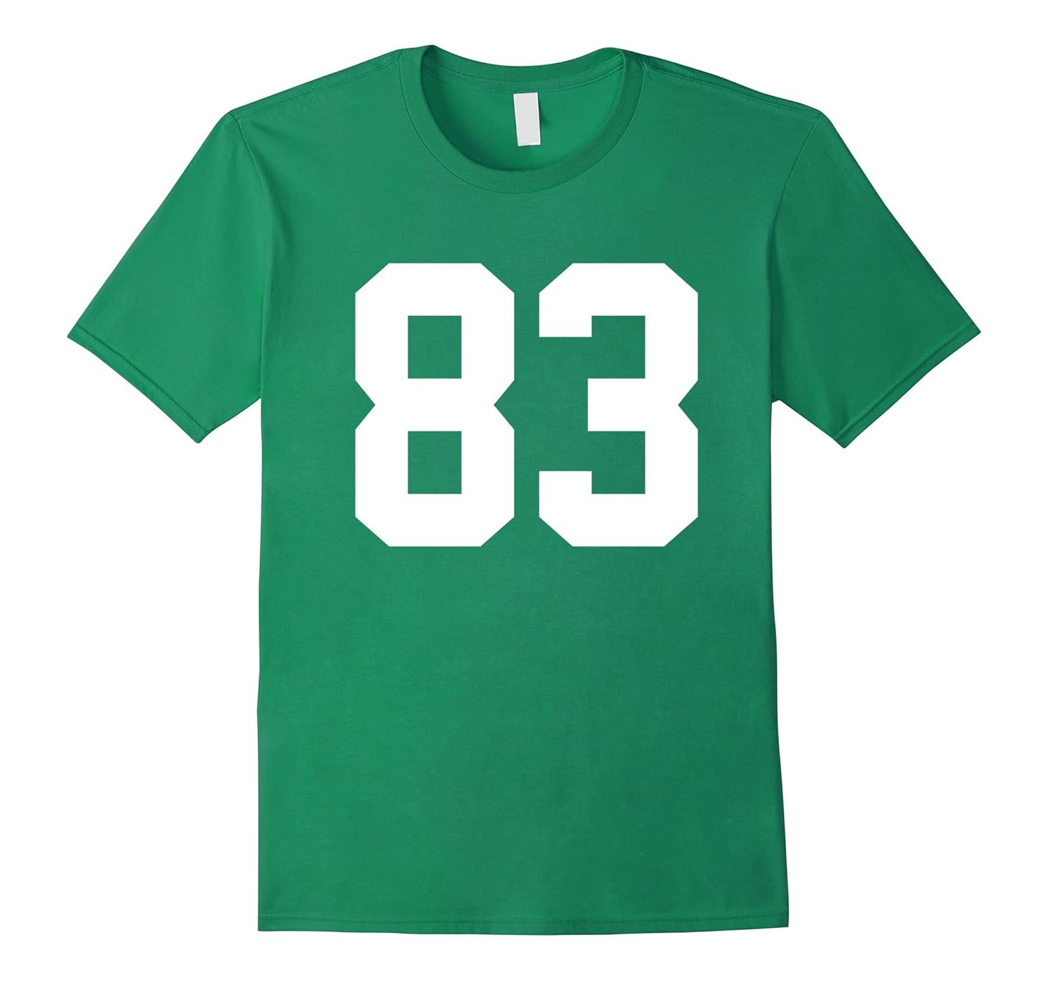#83 Team Sports Jersey Number Front & Back Player / Fan Tee-CL – Colamaga