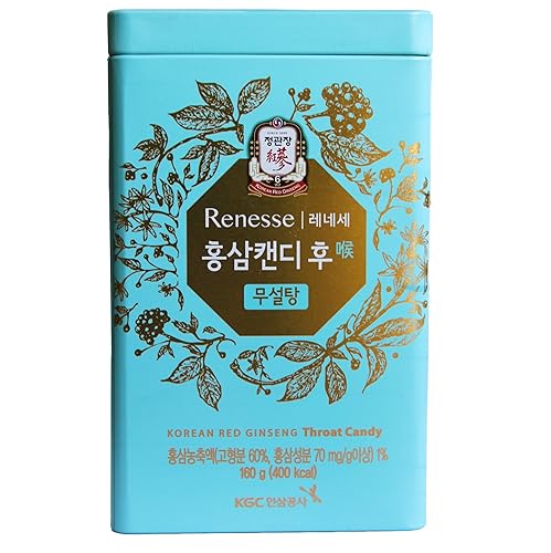 KGC Korean Red Ginseng Sugar Free Renesse Throat Hard Candy HU (160g ...