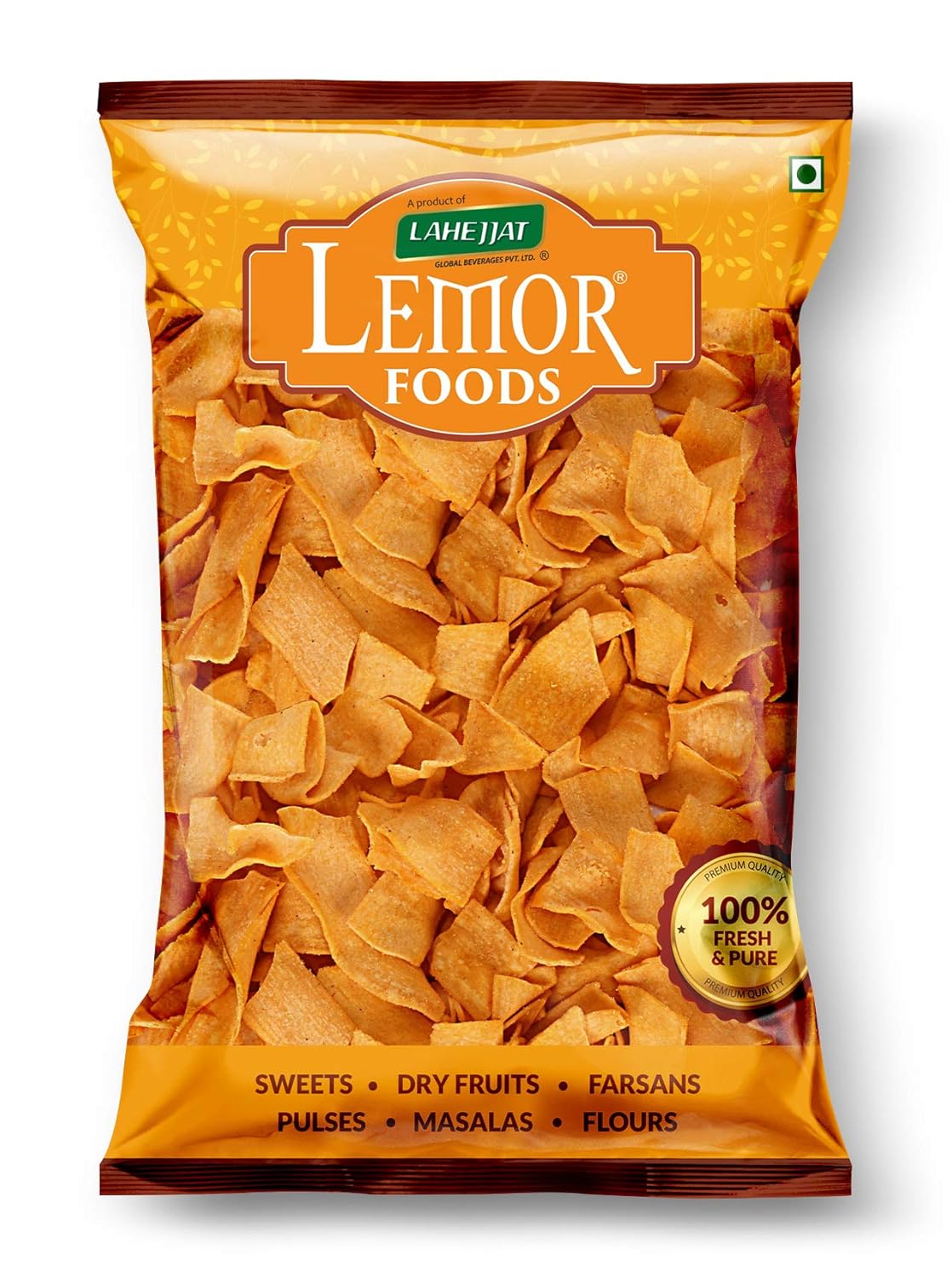 LEMOR Roasted Jowar Chips (400 g, Pack of 2) | Namkeen Snacks for ...
