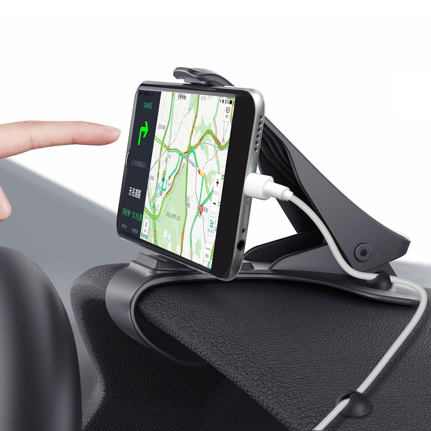 Car Phone Mount, M.Way Car Dashboard Phone Holder HUD: Amazon.co.uk ...