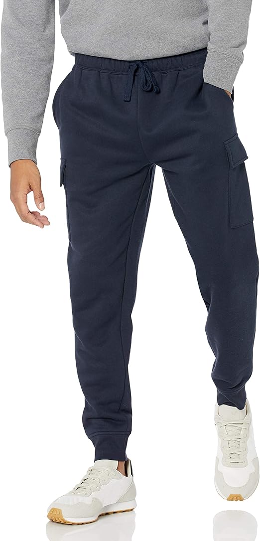 Amazon Essentials Pantalon de Jogging Cargo en Polaire Homme: Amazon.fr ...