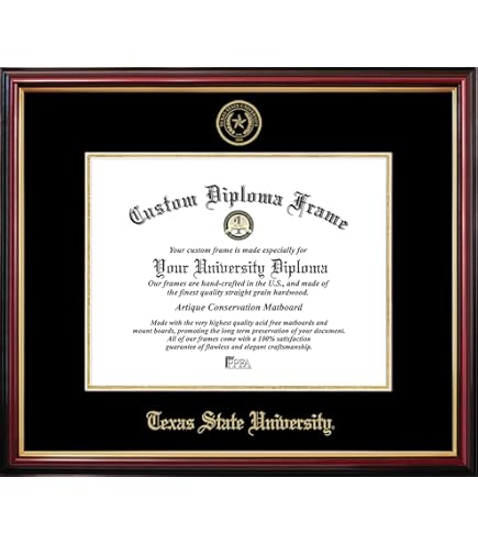 Marco Para Diploma Del Estado De Texas UATx | 🏫🕊 En El Marco De