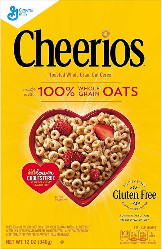 Original Cheerios Cereal 340g Box American (2 Packs): Amazon.co.uk: Grocery