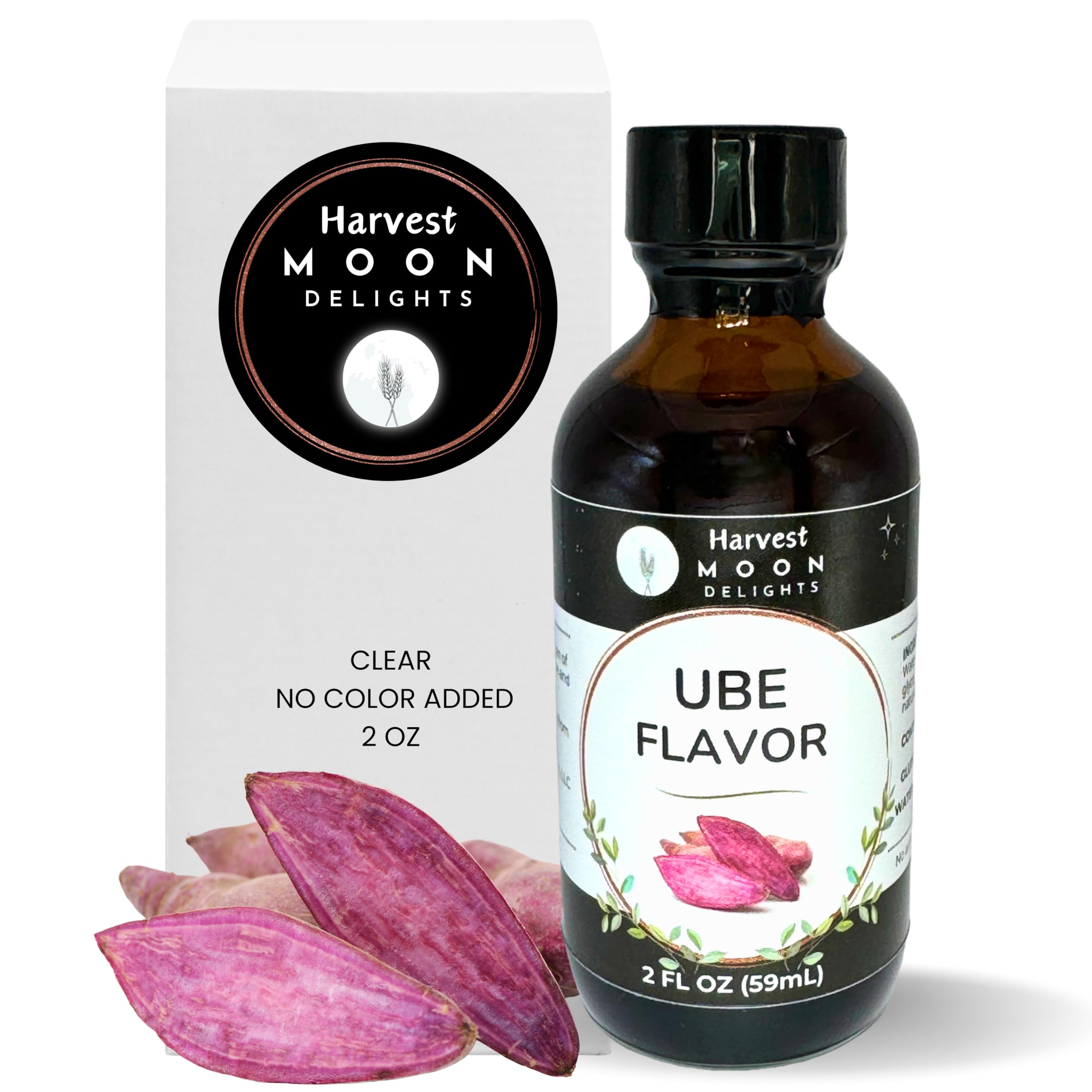 Mua Natural Ube Flavor Extract - 2 oz - Water-Soluble - Clear Color ...