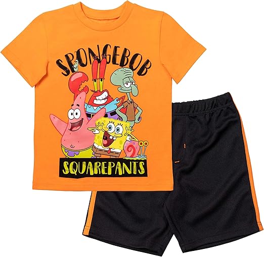 Nickelodeon Bob Esponja Squarepants - Juego de camiseta y pantalones ...