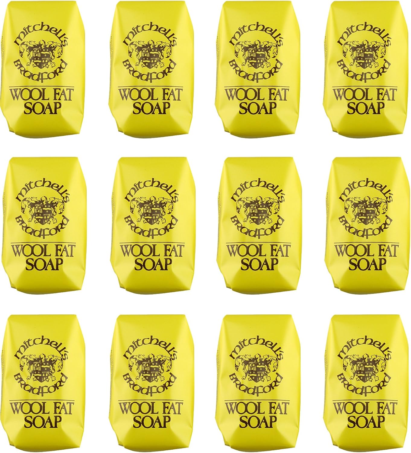 Mitchell’s Wool Fat Original Lanolin Bath Soap Twelve Pack – BigaMart