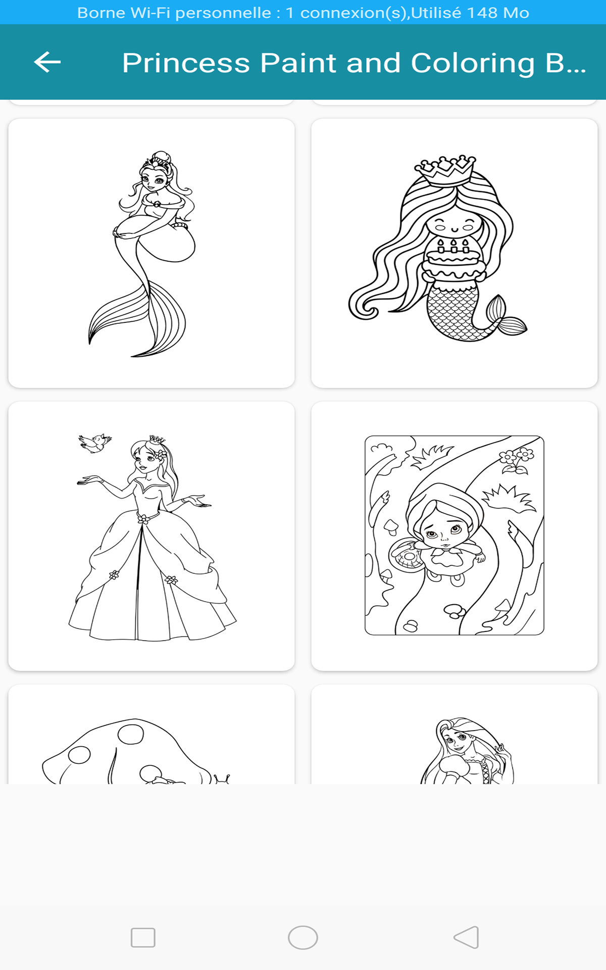 Princess Paint and Coloring Book Game : Amazon.es: Apps y Juegos