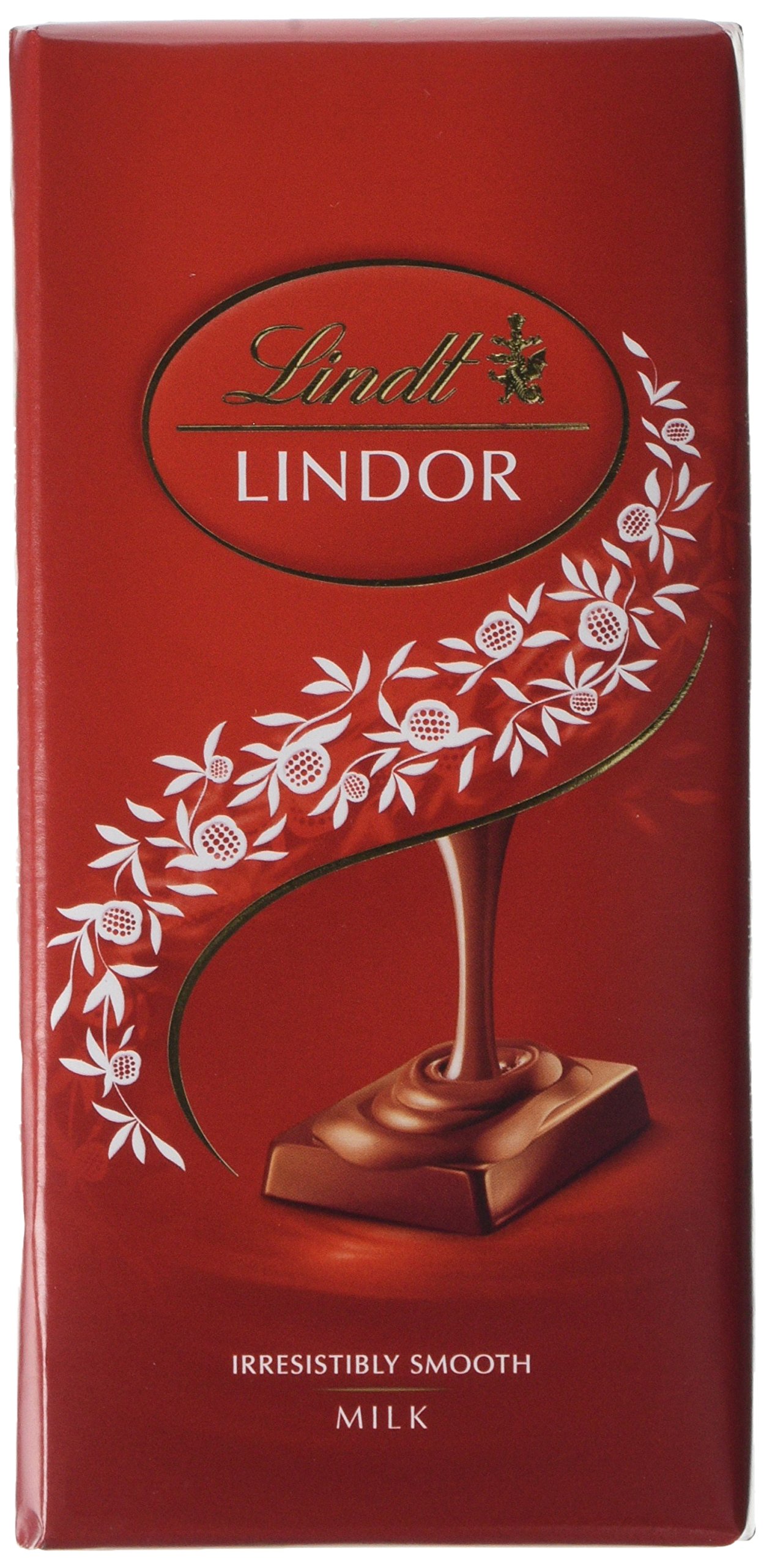 Buy Lindt Lindor Milk Chocolate Bar 100 g (Pack of 10) Online at ...