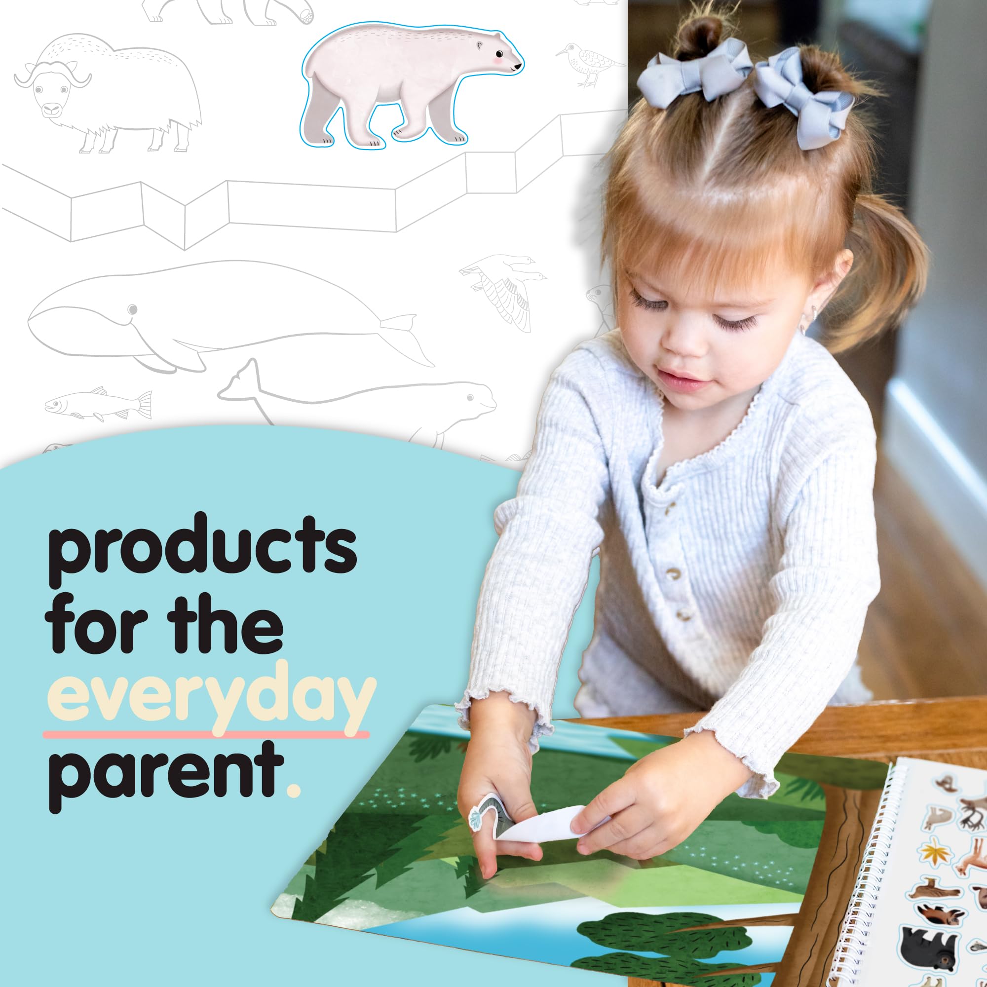 Mua Animal Sticker Book Activity for Kids, Toddler Airplane Travel ...