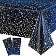 Amazon.com: Starry Galaxy Party Supplies,Night Sky Party Tableware ...