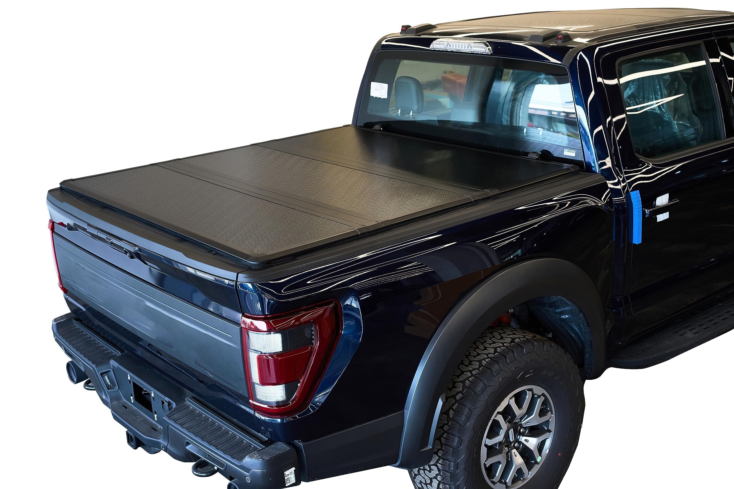 Lotyjonkk Hard Tri-Fold Truck Bed Tonneau Cover Compatible with 2016 ...