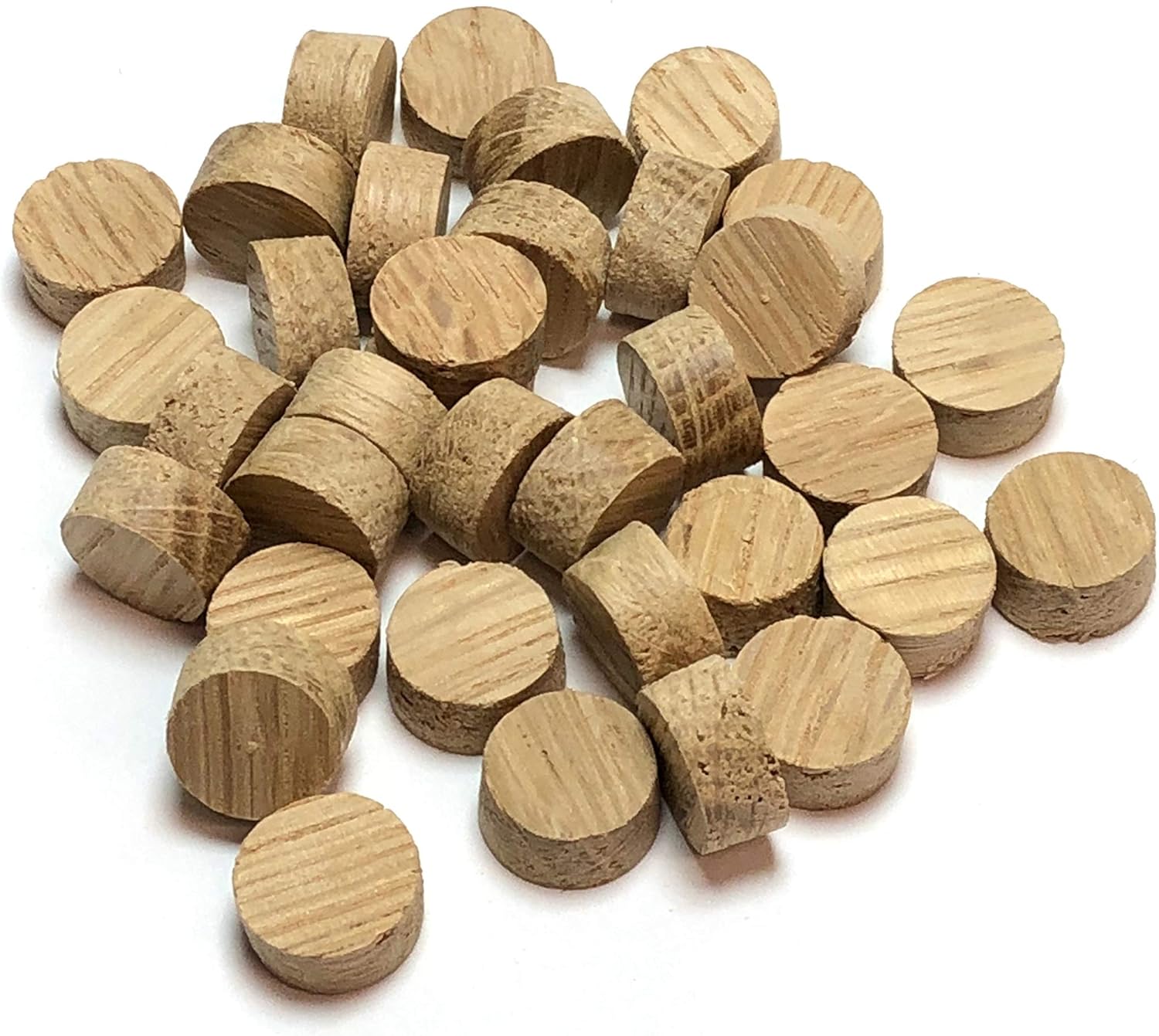 1/2" Oak Flat Head Cross Grain Plug - Pack of 50: Amazon.co.uk: DIY & Tools