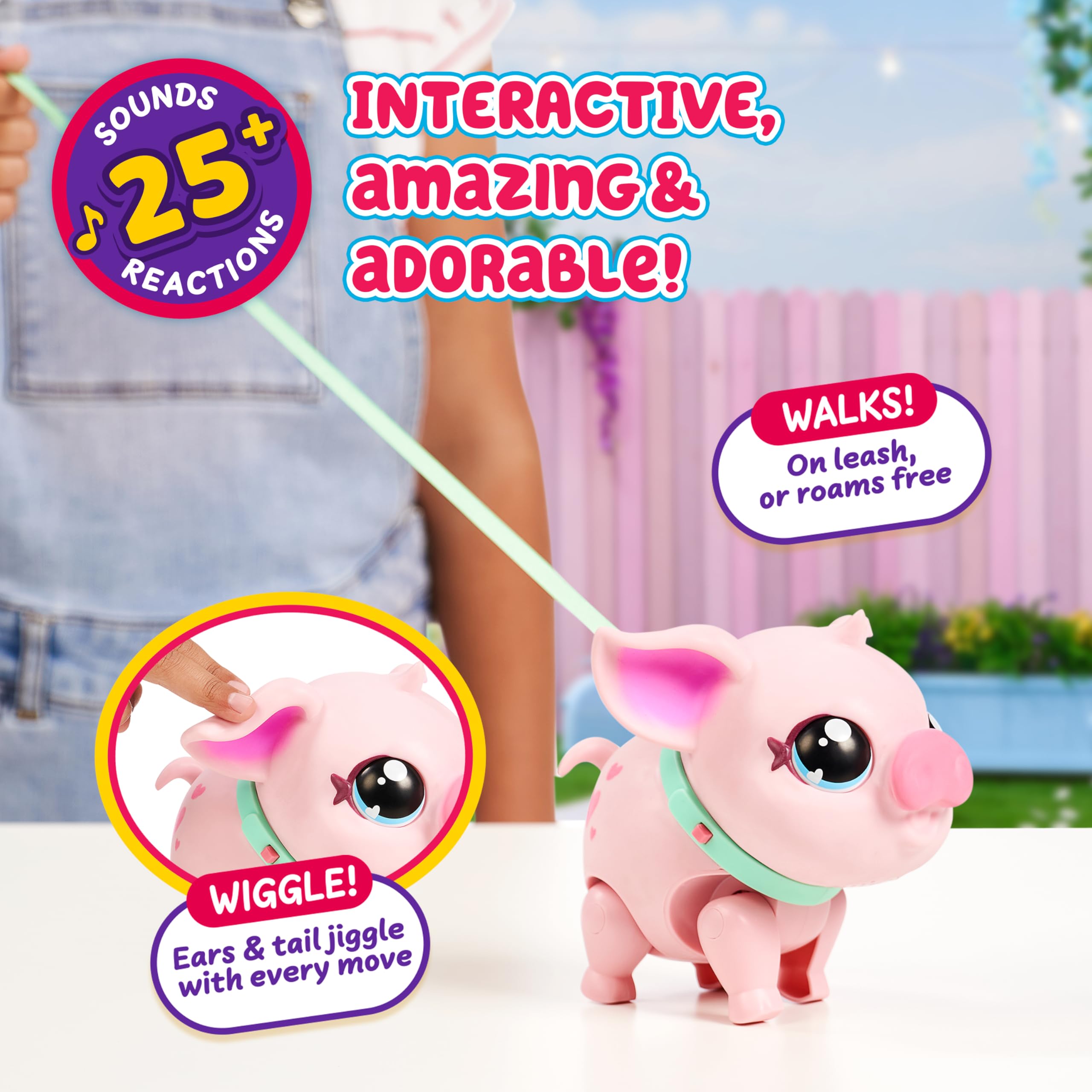 Mua Little Live Pets My Pet Pig | Soft and Jiggly Interactive Toy Pig ...