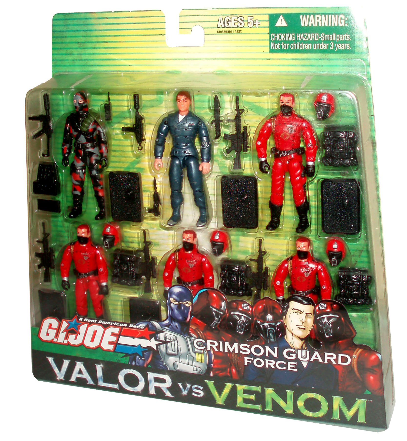 Gi Joe Year 2004 Valor Vs Venom Series 6 Pack | Desertcart Cyprus