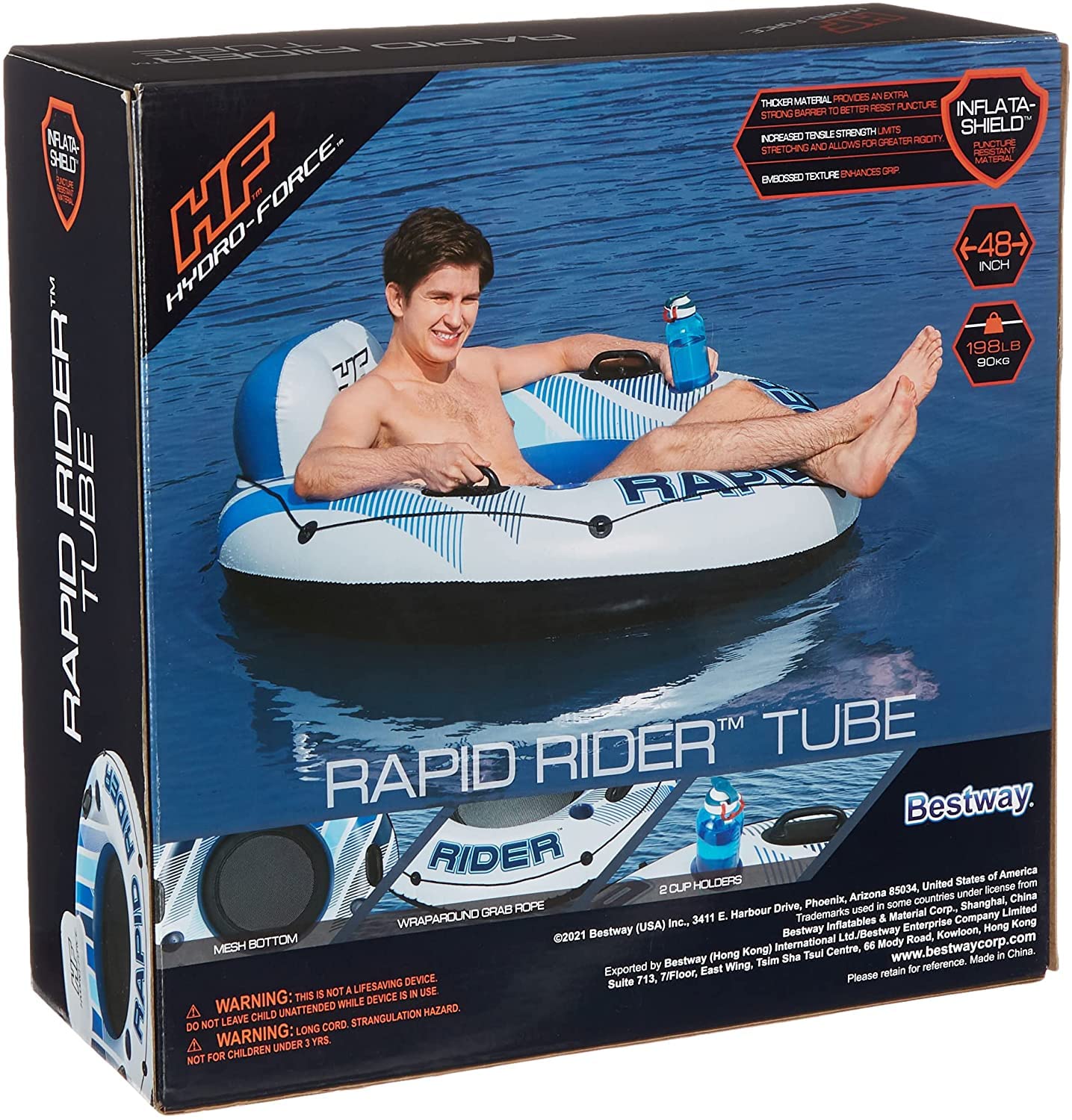 Bestway Hydro-Force Rapid Rider Single River Tube 53" for sale | Las ...