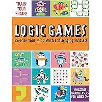 Train Your Brain: Math Games: (Brain Teasers for Kids, Math Skills ...