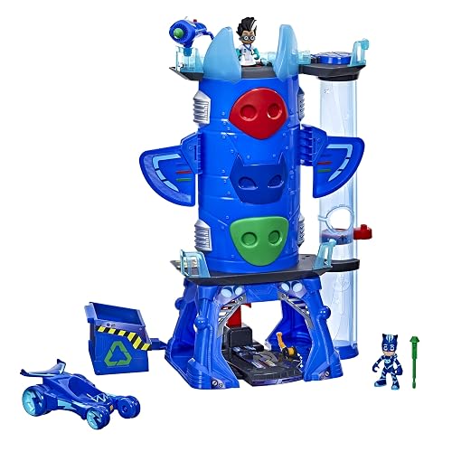 PJ Masks Deluxe Battle HQ Preschool Toy, Headquarters Playset with 2 ...