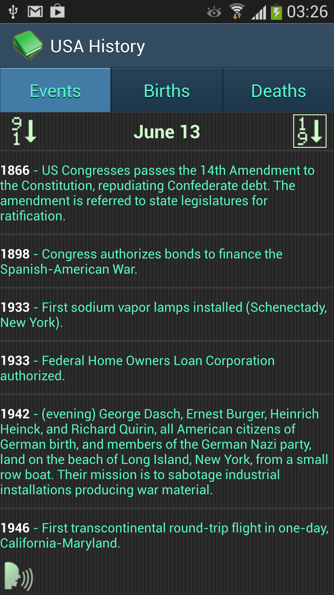 Amazon.com: This Day In History: Appstore for Android