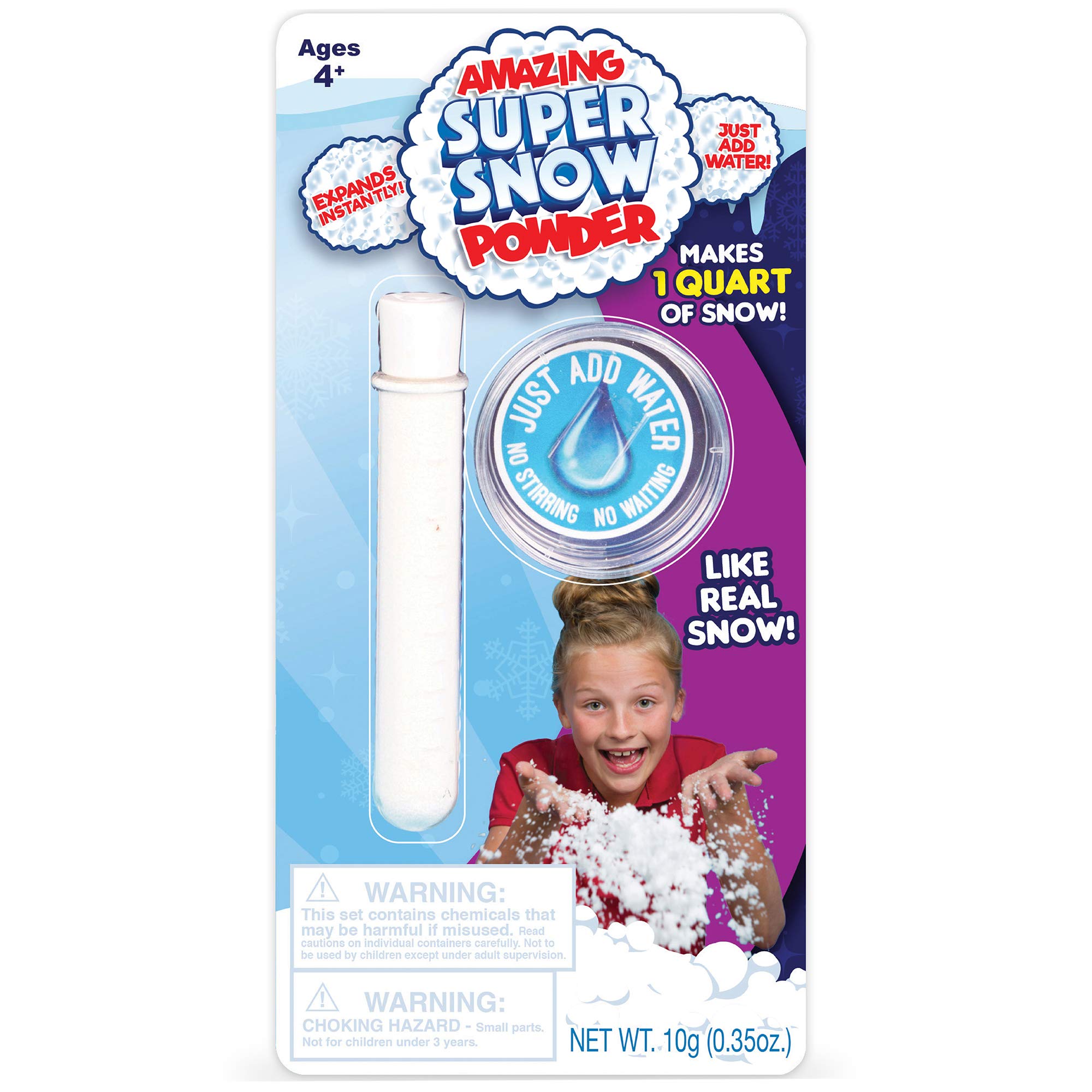 Mua Be Amazing! Toys Super Snow Test Tube– Instant Snow Powder, Faux ...