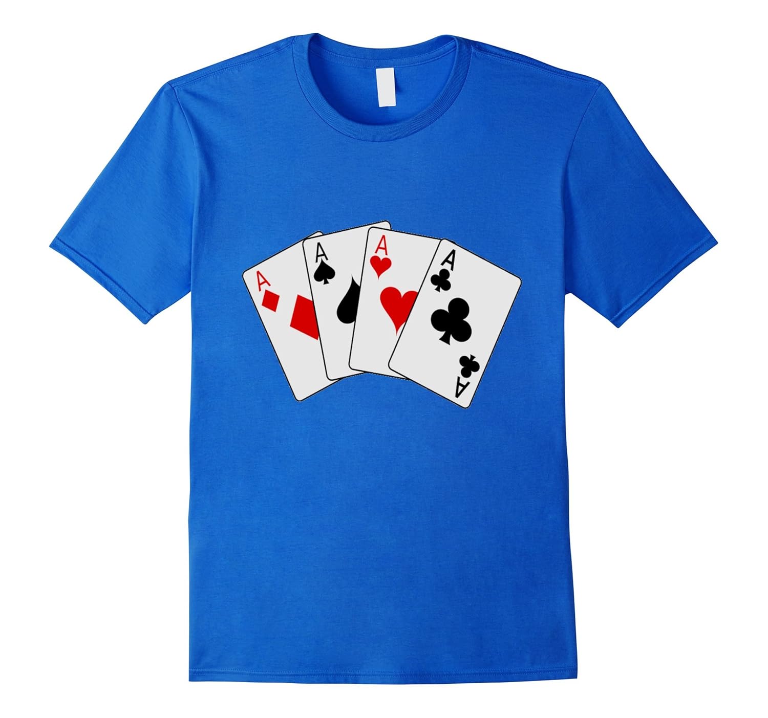 Aces Playing Cards t-shirt Poker Deck Suit Diamond Heart-CL – Colamaga