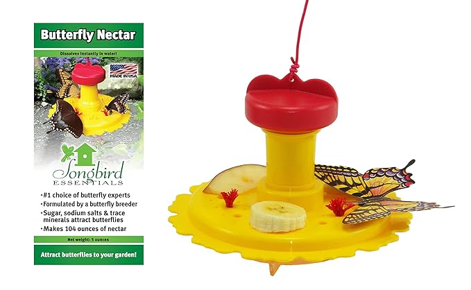 2PK Butterfly Feeder / Nectar Combo: Amazon.co.uk: Pet Supplies