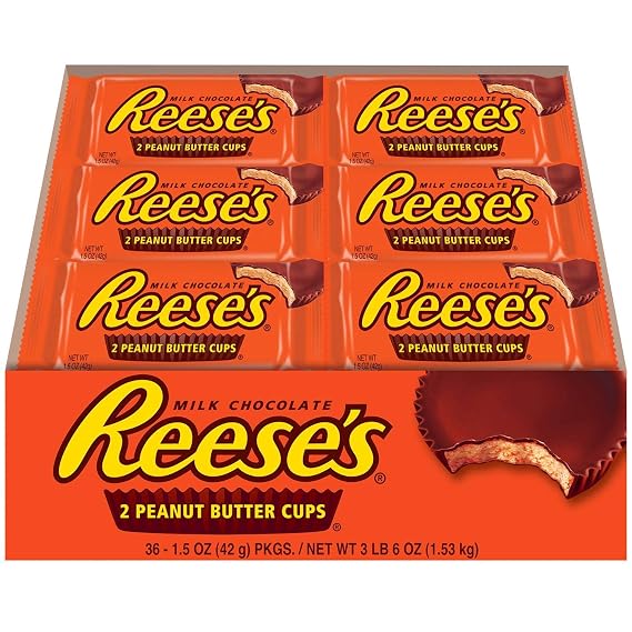 Amazon Reese s Peanut Butter Cups 36 Ct Grocery Gourmet Food Amazon Reese s Peanut Butter Cups 36 Ct Grocery Gourmet Food