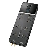 Amazon.com: Rocketfish 12-Outlet Power Center - Multiple Outlet Power ...