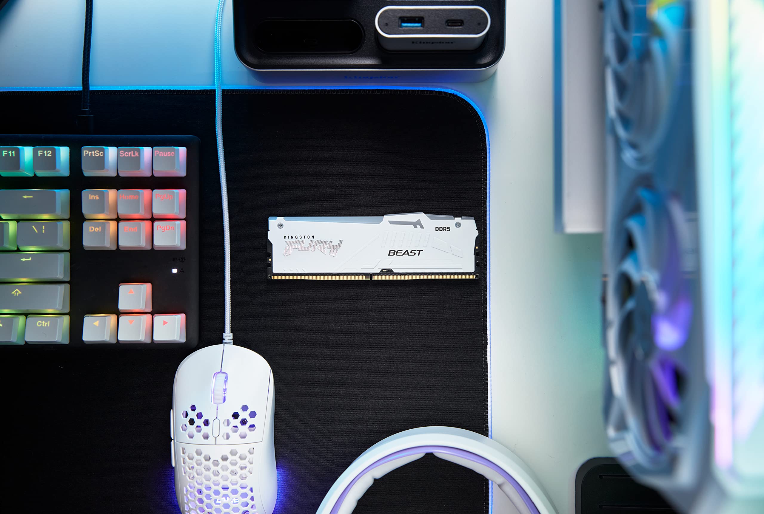 Mua Kingston FURY Beast White RGB 16GB 6000MT/s CL36 DDR5 Expo DIMM | Infrared Syncing | FURY ...