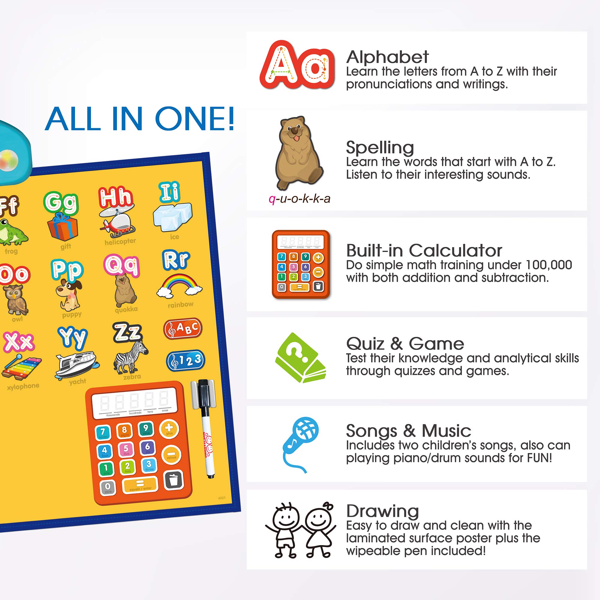 Mua BEST LEARNING i-Poster My Learning Board - Interactive Talking ...