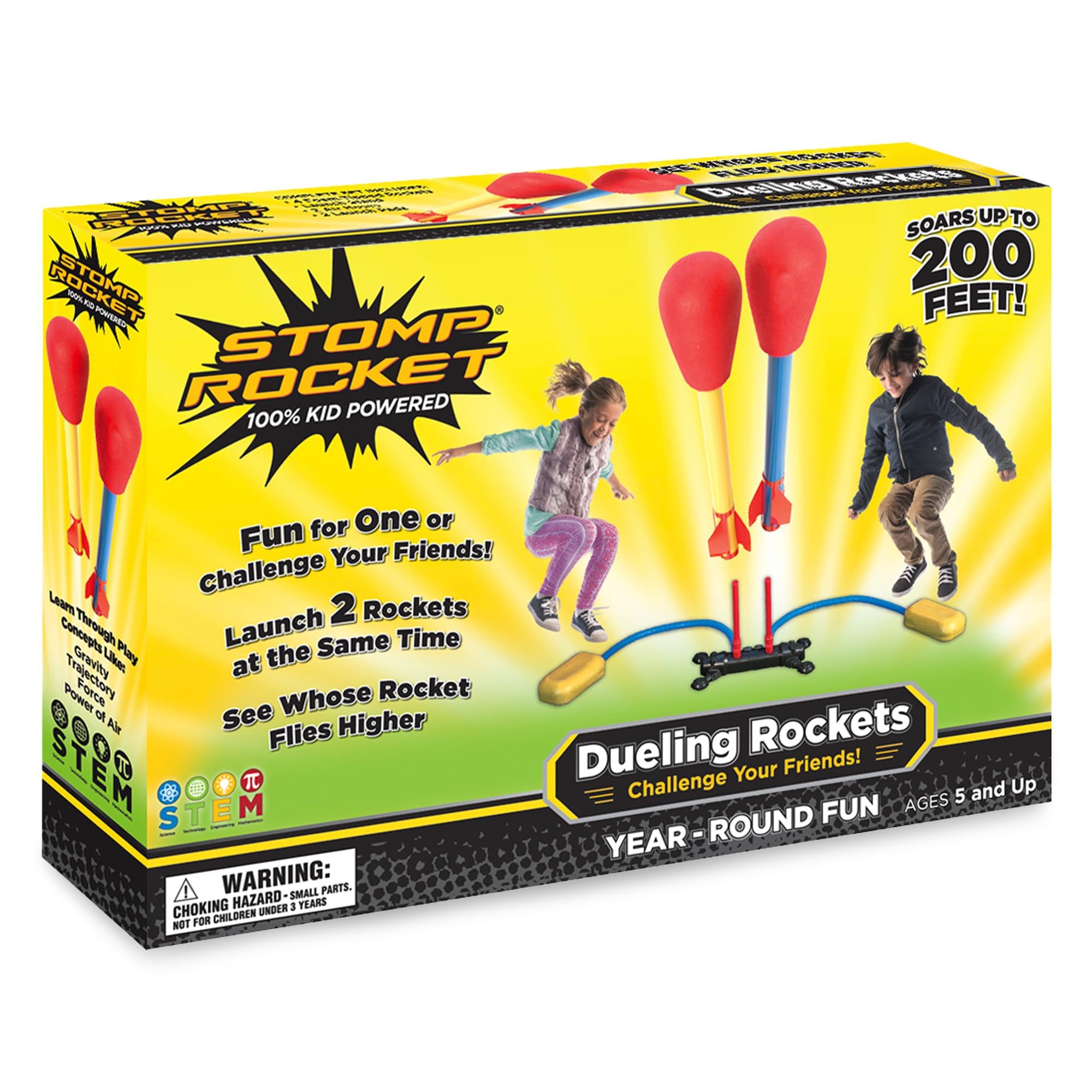 Mua Stomp Rocket Original Dueling Rocket Launcher for Kids, 4 Rockets ...