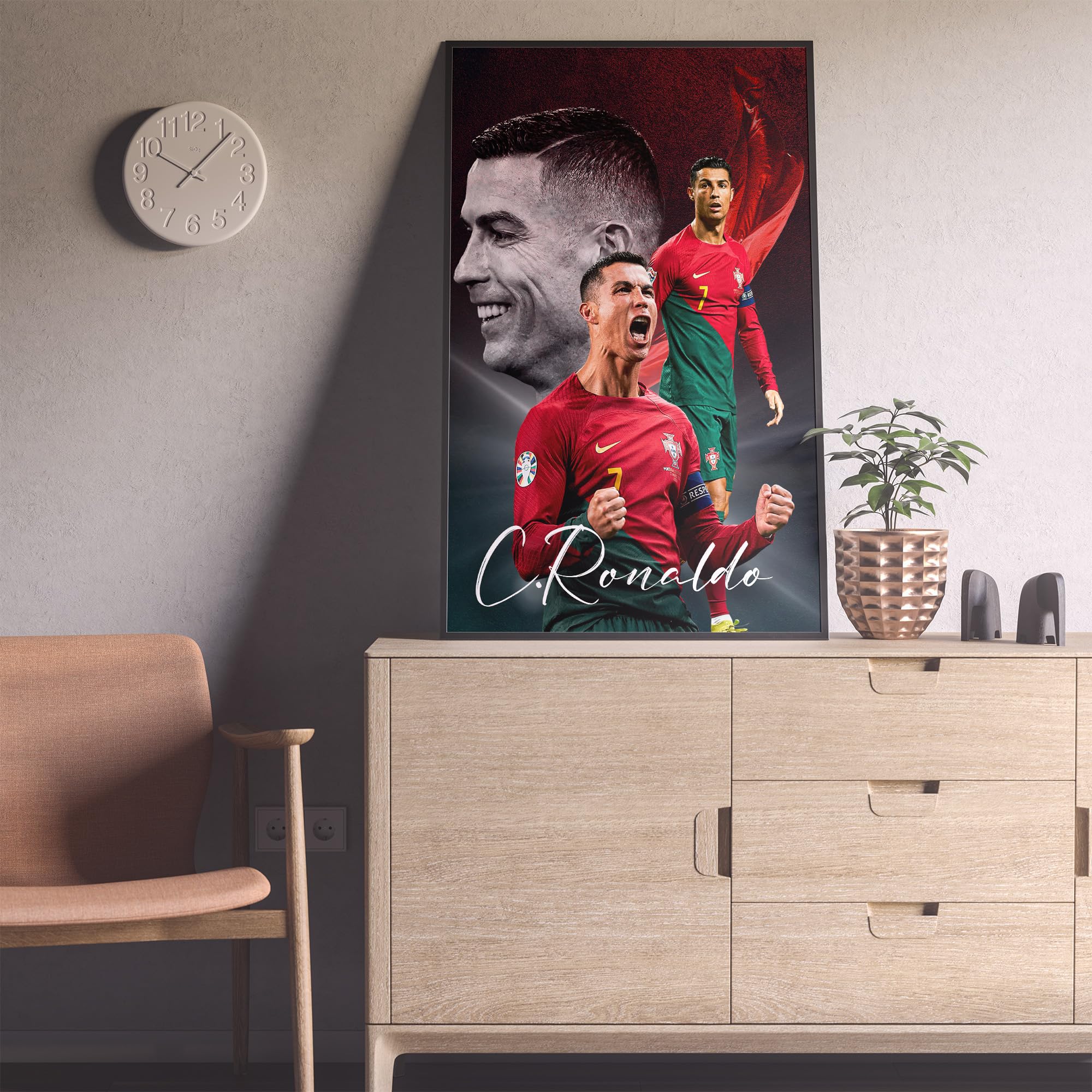 Mua Generic Football Superstar Cristiano Ronaldo Poster Canvas Art ...