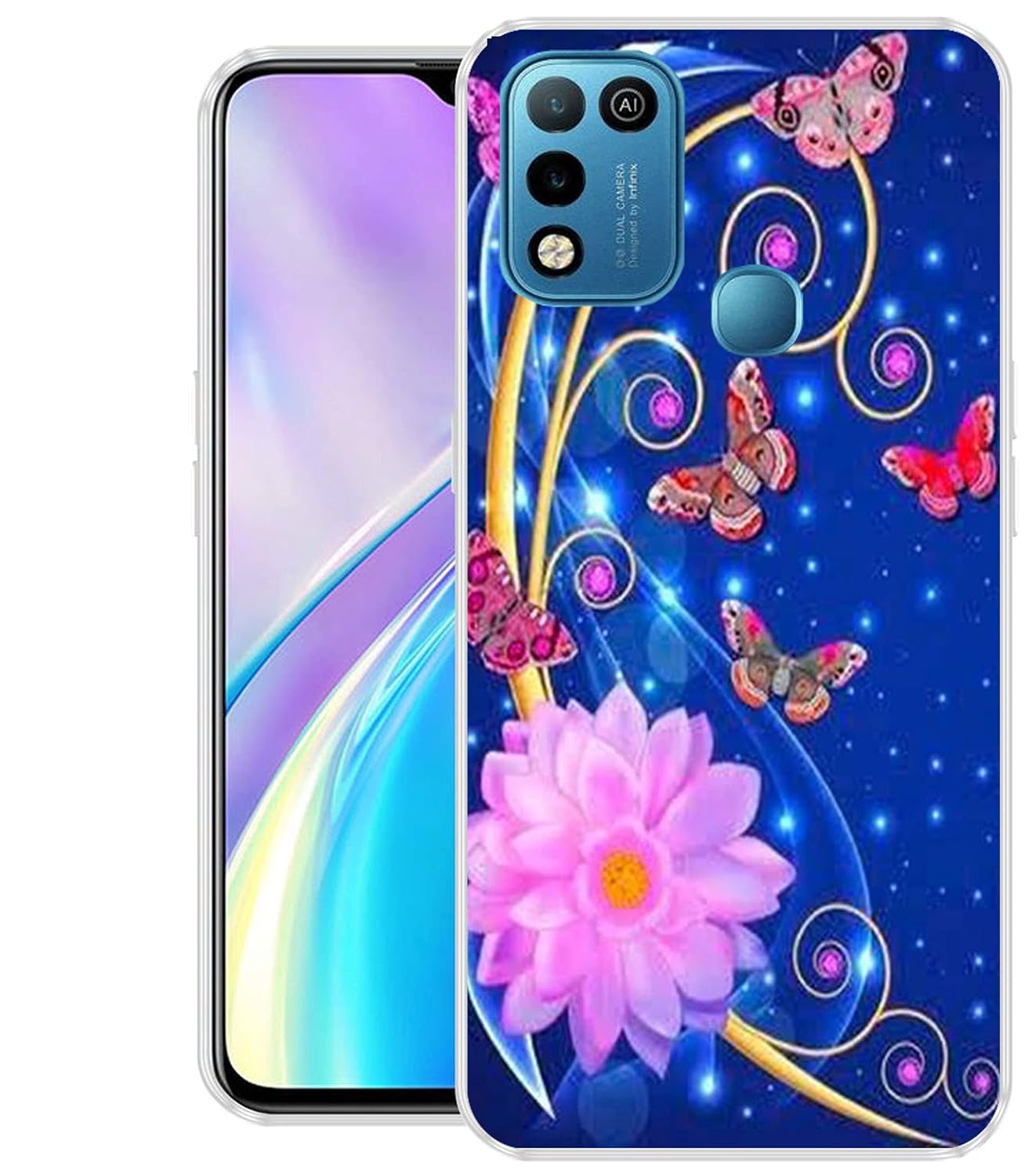 RGN® Back Cover Case for Infinix Hot 10 Play | Designer: Amazon.in ...